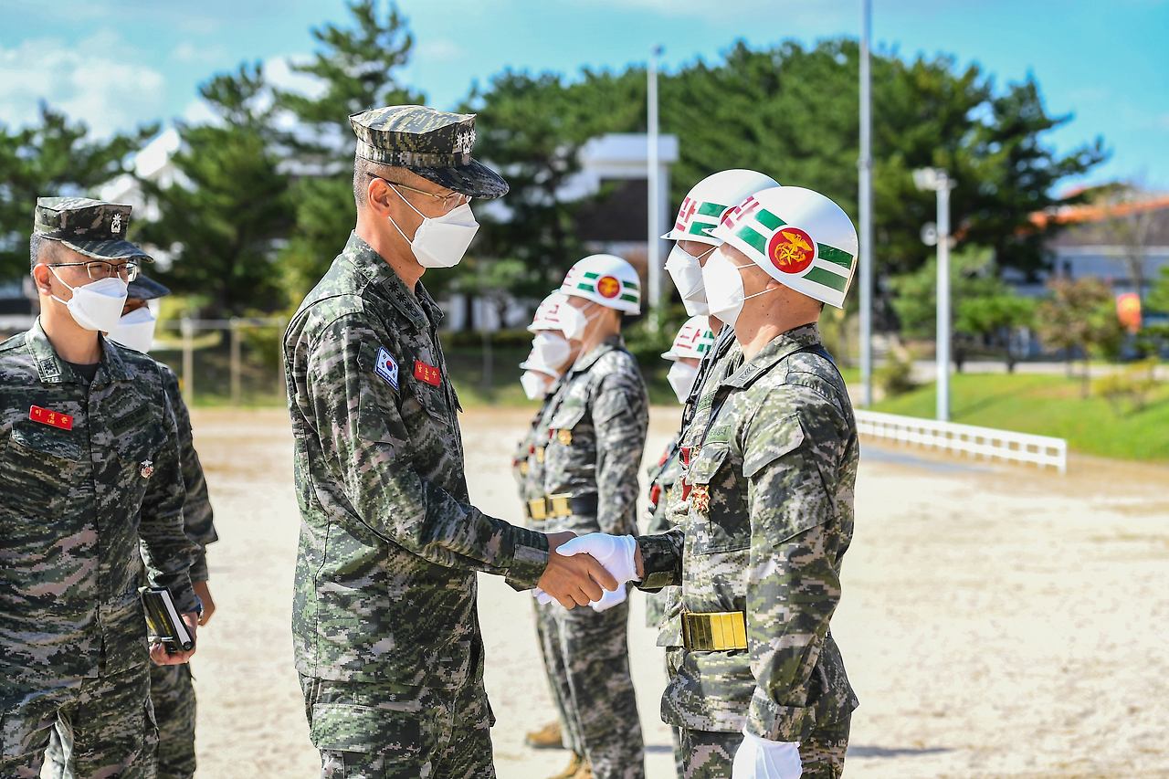 해병대 부사관 후보생 398기 입소식 해병대 날아라마린보이 장교부사관교육대 관련자료 해병닷컴