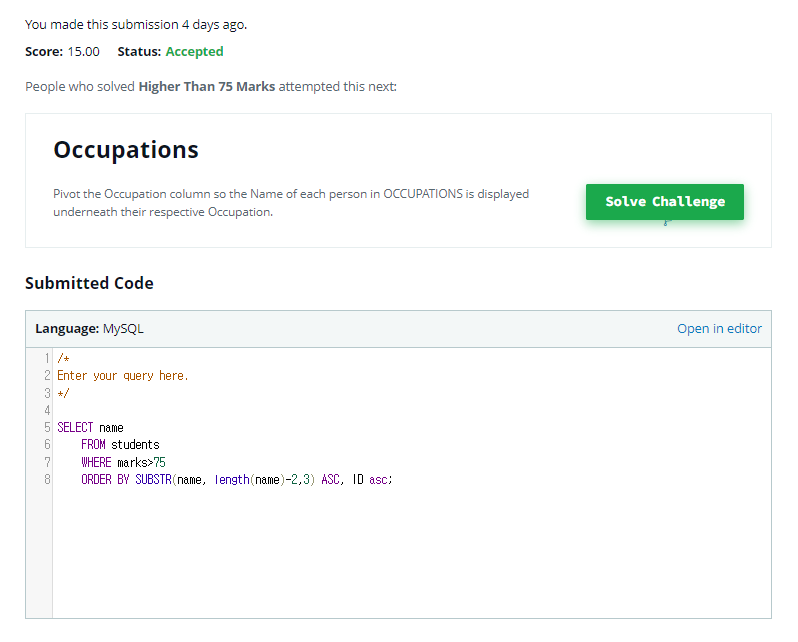 18. Higher Than 75 Marks