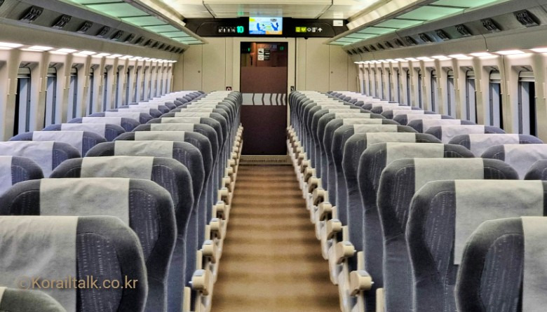 KTX-청룡 좌석배치도