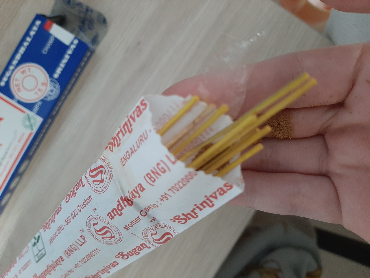 사티아 나그참파 인센스 스틱 사용 후기