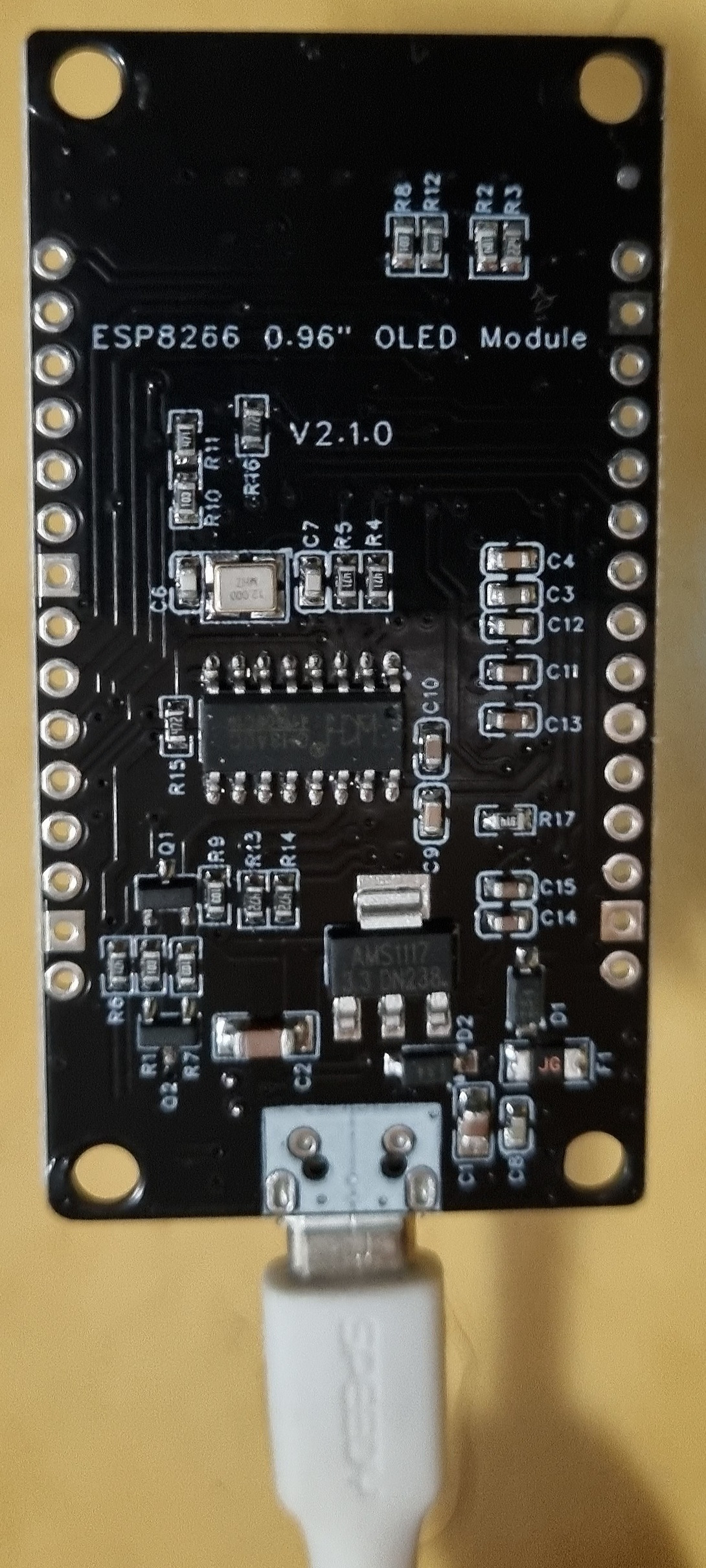 NodeMCU Esp8266 0.96 인치 OLED :: infos