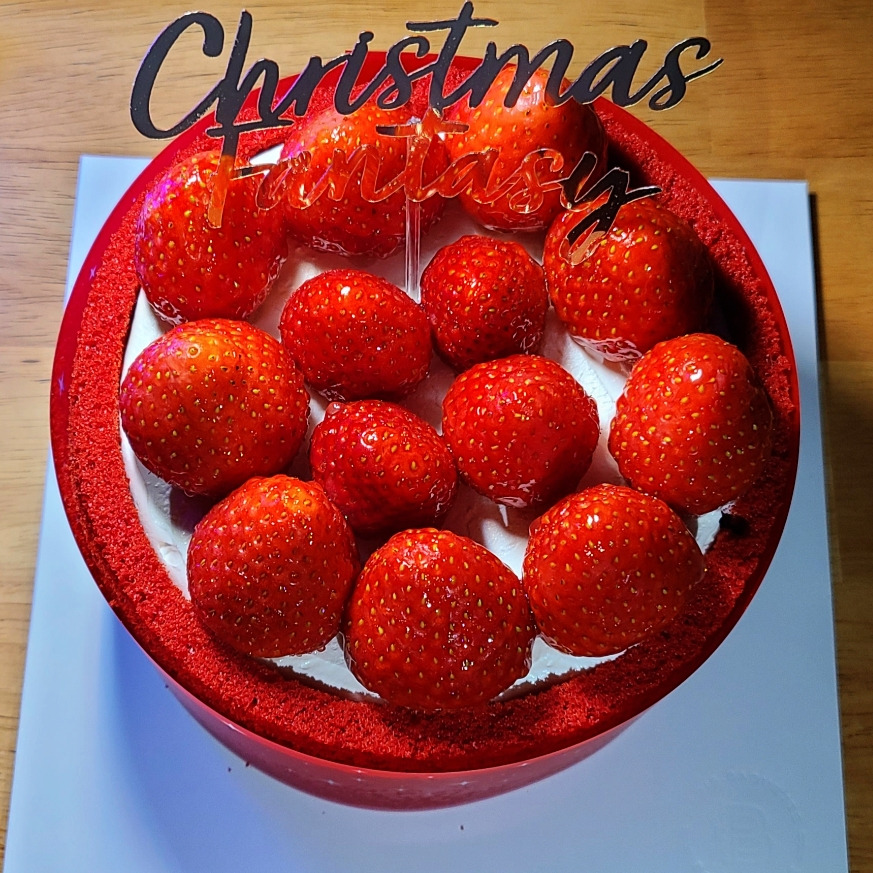 메리 크리스마스♡파리바게뜨 X Mas 블레싱 레드베리 케이크