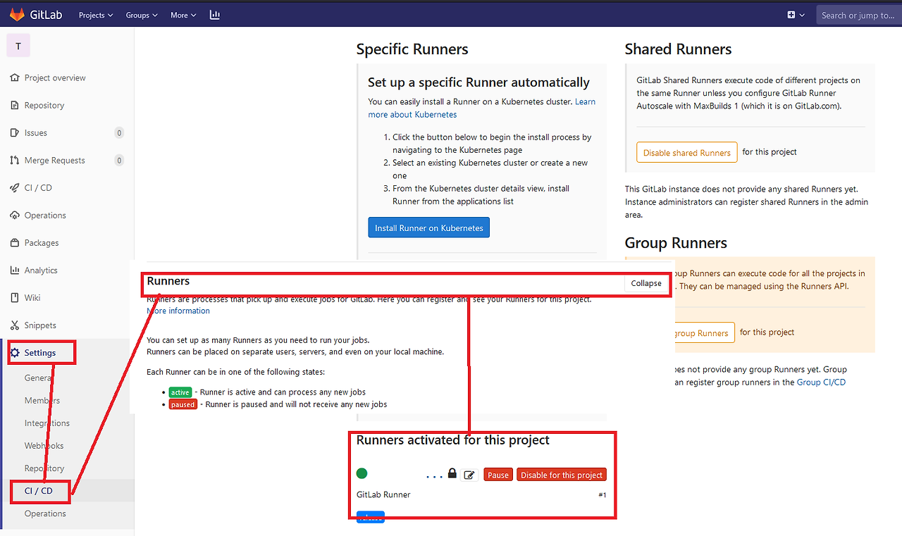 [gitlab] git-runner 설치 및 등록 — R=VD