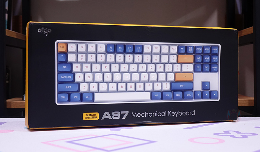텐키리스 버전까지 나온 Aigo A시리즈! - Aigo A87 유무선 키보드