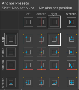 Unity [팁] anchor pivot과 transform 한번에 리셋하기.