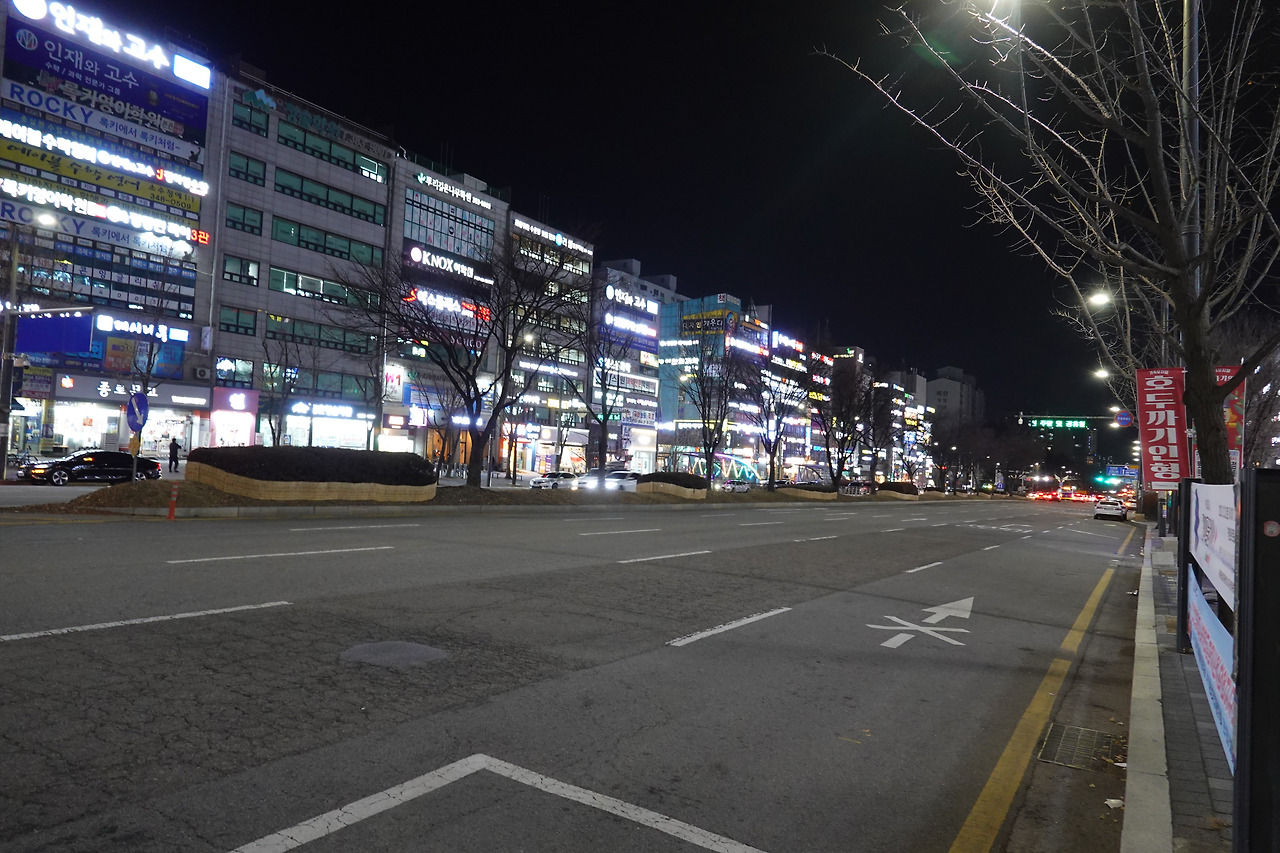 20231203 안양 평촌 학원가 일요일은 한산하기만 하다