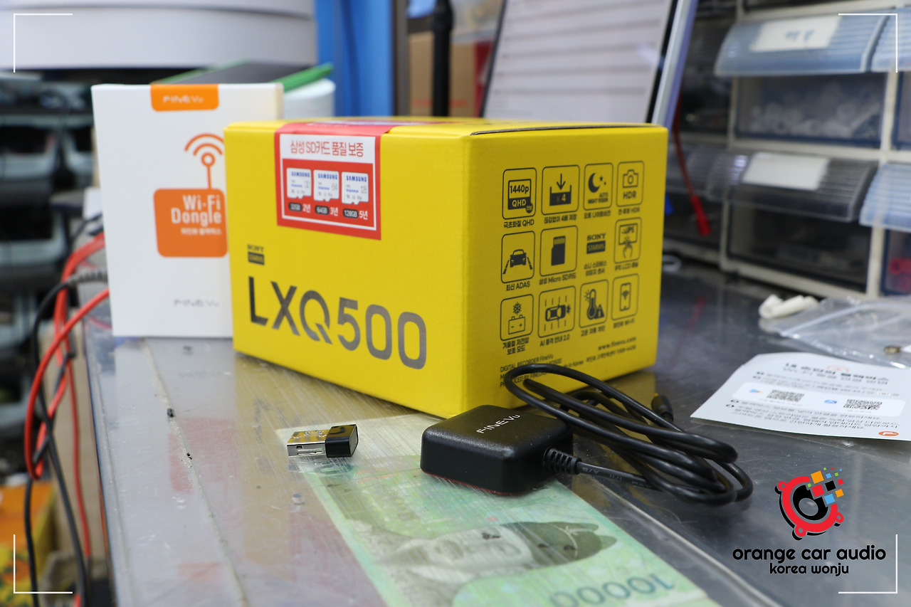 극초화질 QHD 블랙박스 파인뷰 LXQ500POWER- 와이파이(WIFI) 적용