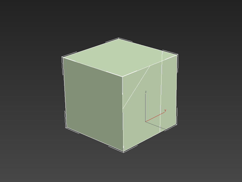 3D맥스에서 cut, quick slice를 사용해서 오브젝트 면 분할하기