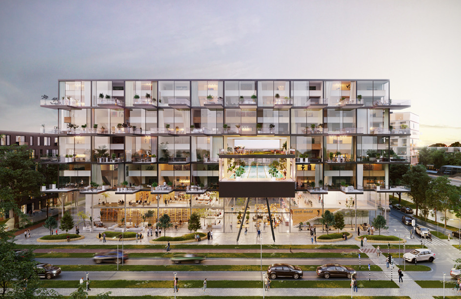 발코니로 변신하는 창문 Bloomframe (블룸프레임) by HofmanDujardin