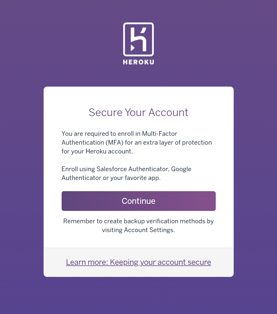 Heroku 계정 생성 및 CLI 설치