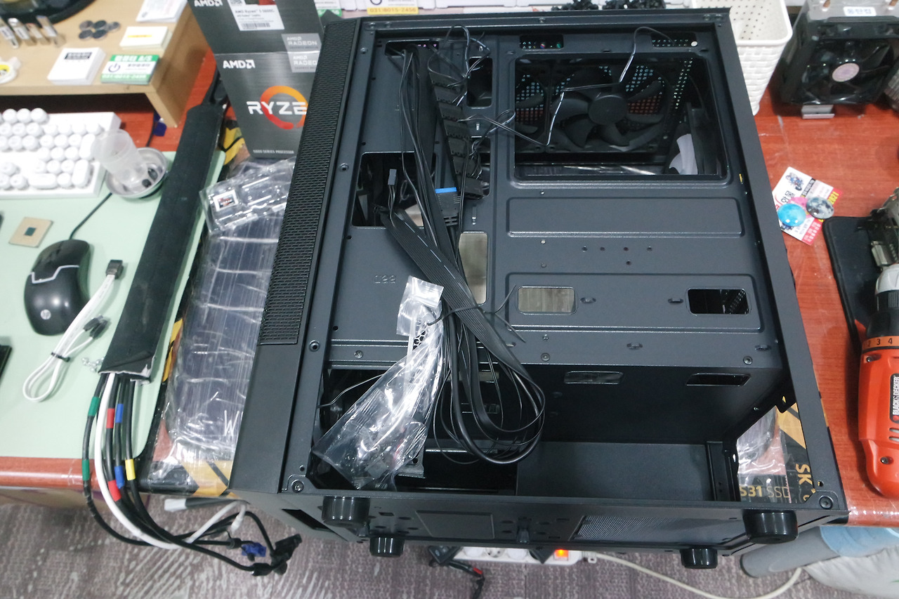 다크플래쉬 DK200 조립 및 선정리