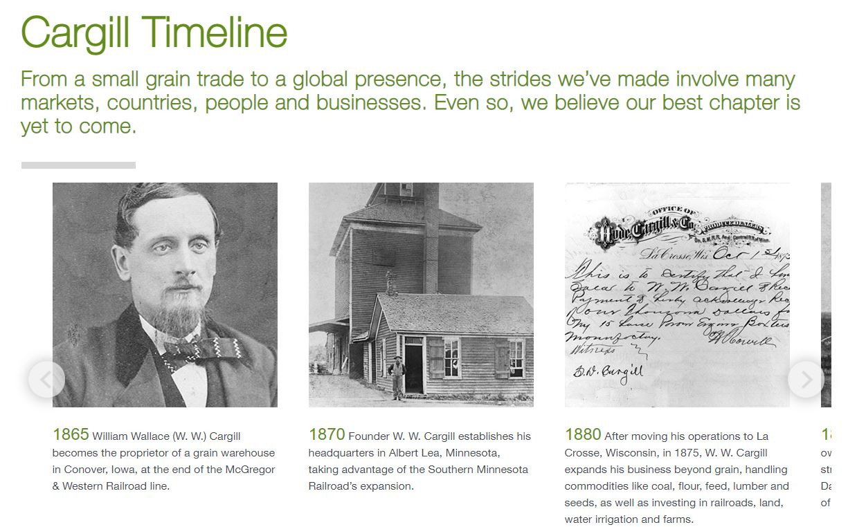기업분석 - 4대 곡물 메이저, Cargill Inc.