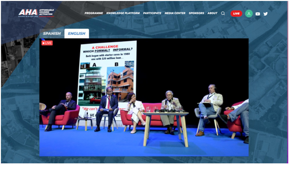 UIA 2022 마드리드 국제포럼 온라인 참관기 2022.8