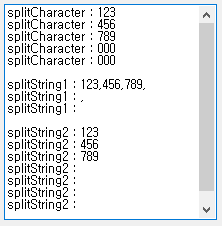 C# 문자열을 문장으로 나누기 (Split('')할 때 'string'에서 'char'(으)로 변환할 수 없습니다. 해결 방법) :: Jasmin Time
