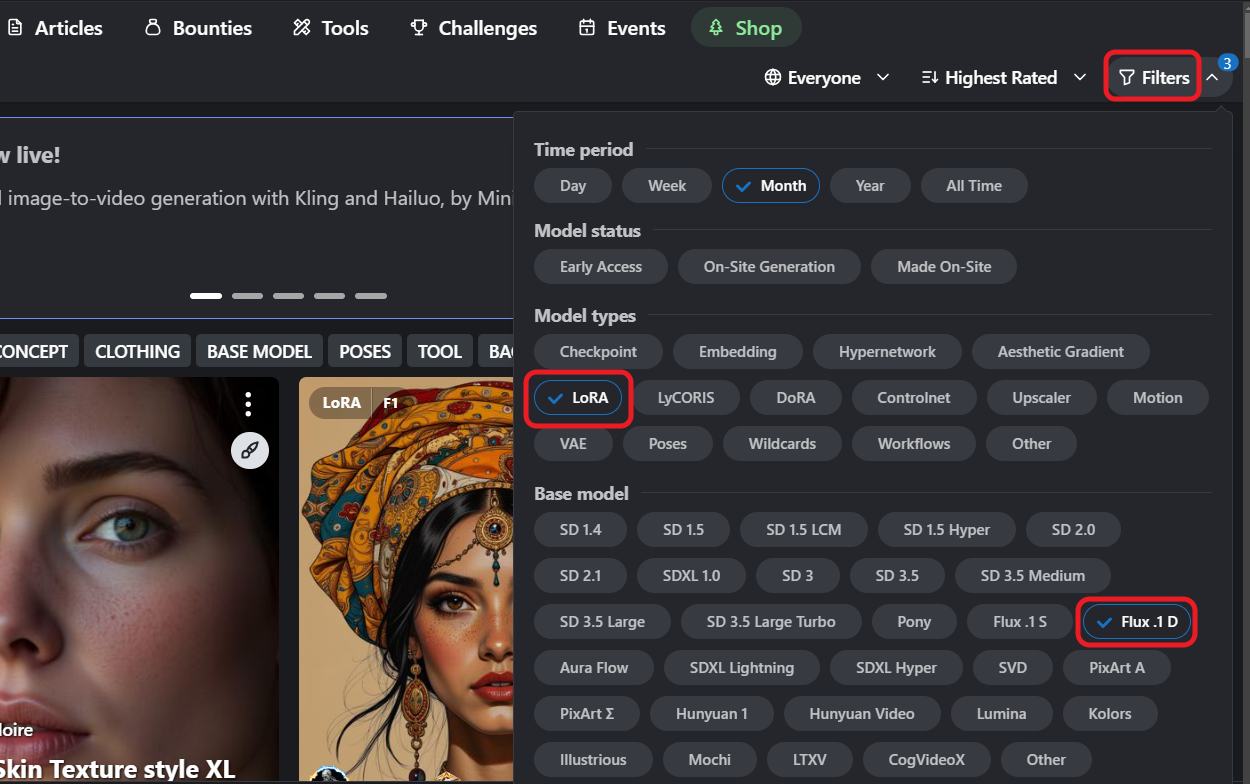 SD-Forge에서 Flux Lora 사용법