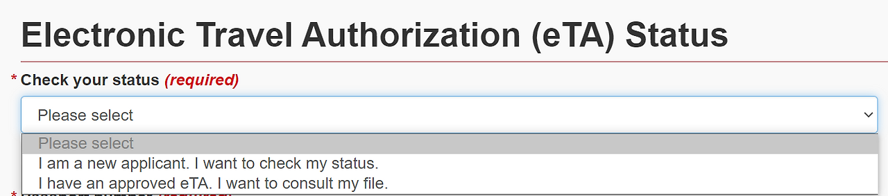 캐나다 eTA 유효기간 확인하기, 기존에 발급한 eTA번호를 까먹었다면? - 정보의 공유 사회