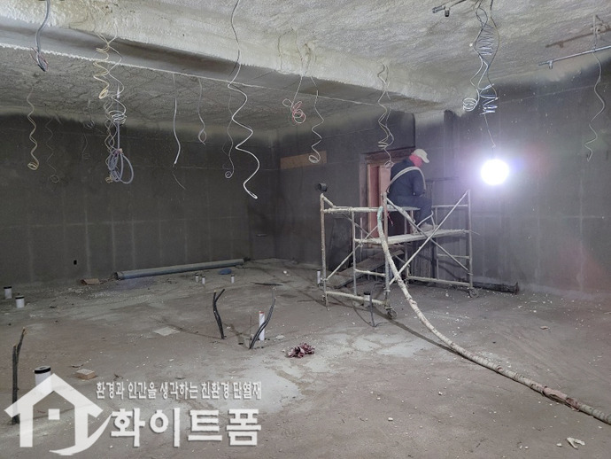 인천광역시 신축 관광호텔 단열시공2 친환경 단열재 화이트폼수성연질폼 수성연질우레탄폼
