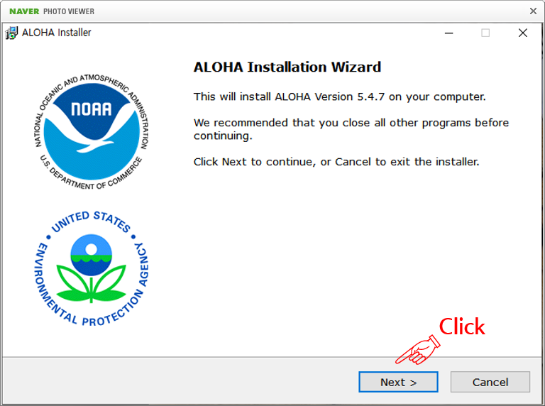 ALOHA Software 설치방법