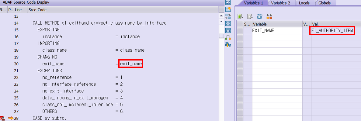 [SAP] BADI, USER EXIT 찾는 법, BADI Debug 안걸릴 때