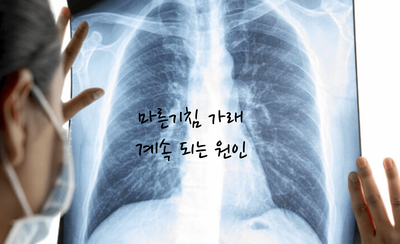 마른기침 가래 계속 되는 원인