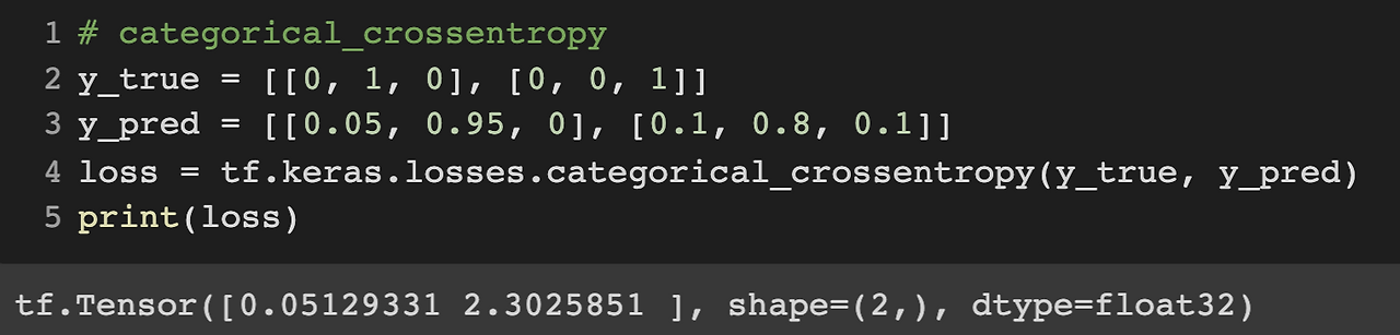 sparse_categorical_crossentropy와 categorical_crossentropy 비교