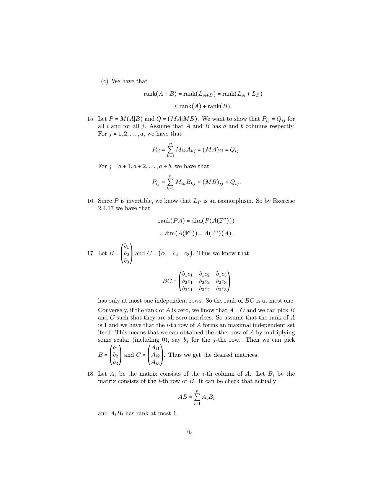 Solutions to Linear Algebra, Stephen H. Friedberg, Fourth Edition ...
