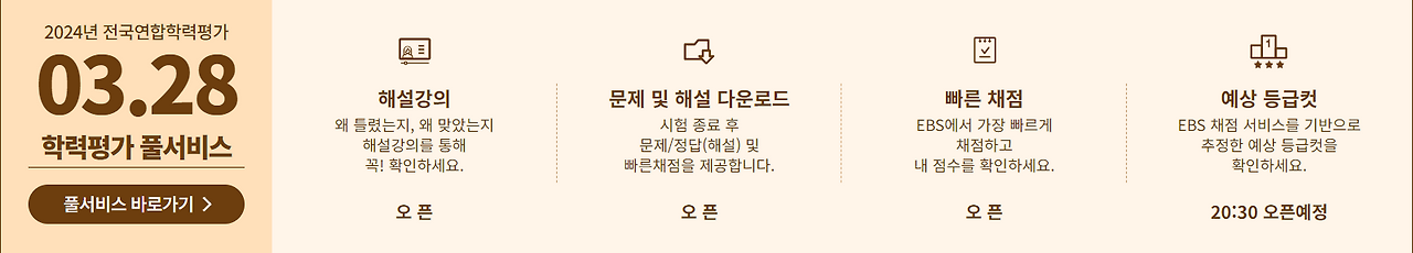 2024 3월 모의고사 고1 등급컷 문제 및 해설 채점 해설 강의