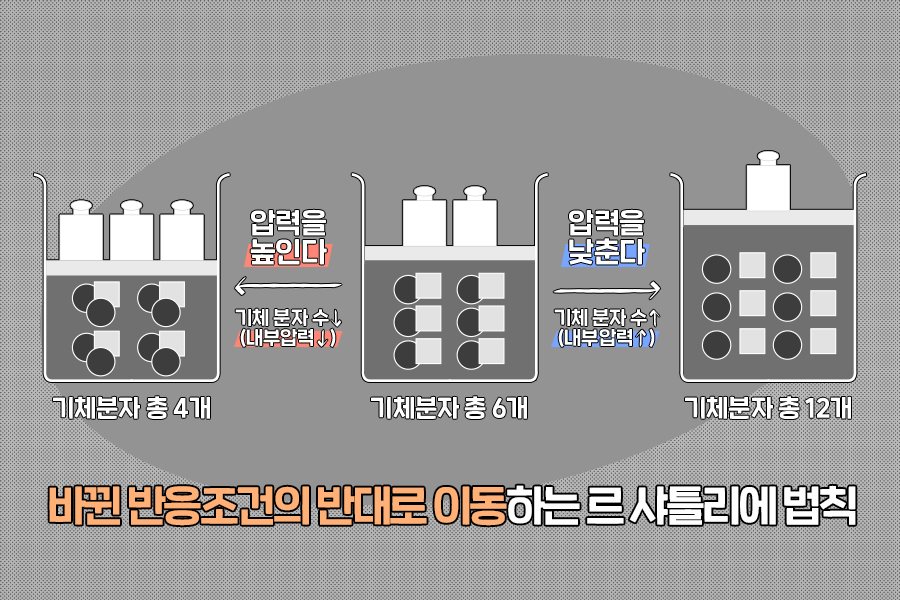 과학의 법칙 오늘날 화학 공법의 필수 르 샤틀리에 법칙 알아보기