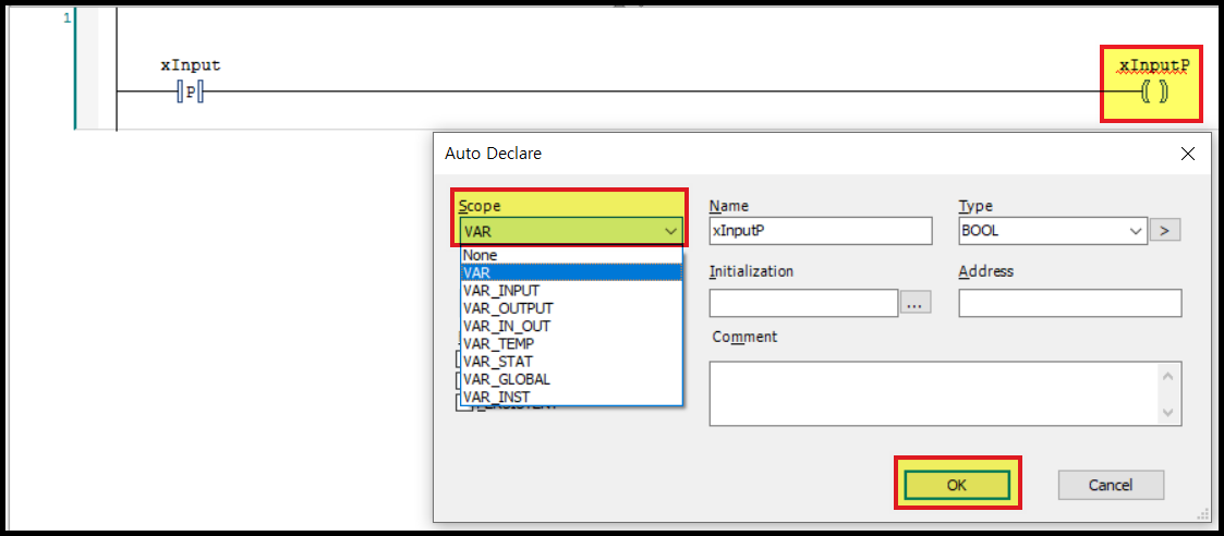 Codesys 펑션블록(토글 스위치) 만들기 (How to create Function block)