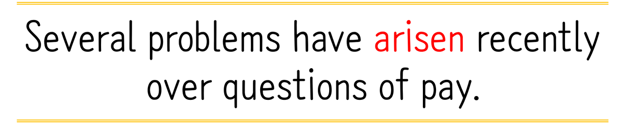 발생하다/일어나다 영어로 표현하기