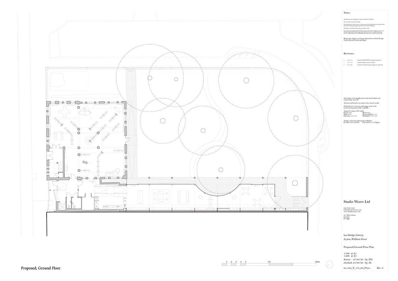 *리브릿지 라이브어리 파빌리온 [ Studio Weave ] Lea Bridge Library Pavilion