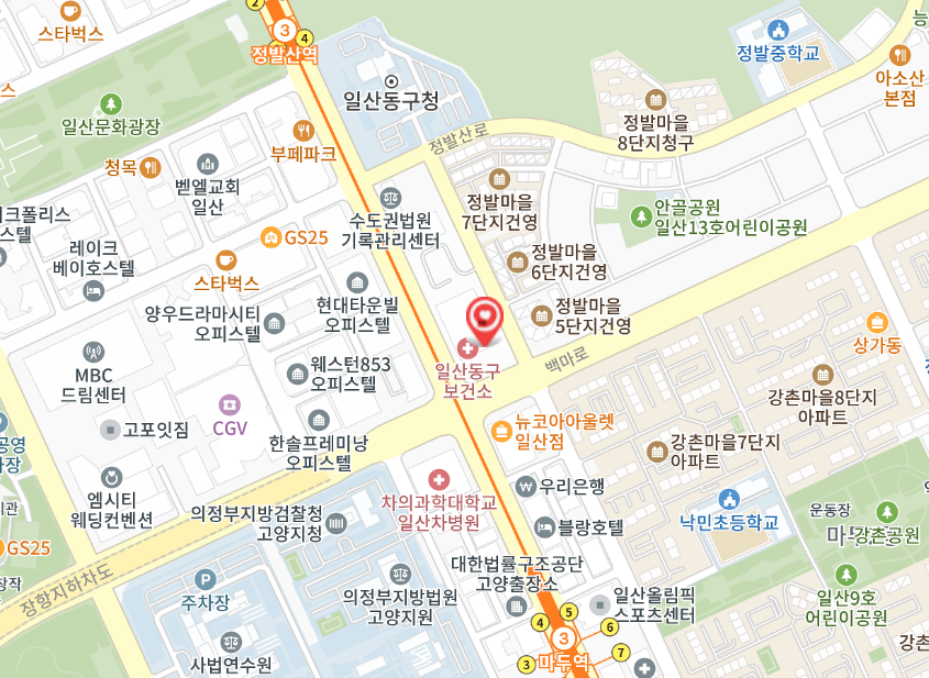 건강보험공단 고양일산지사 전화번호 및 팩스번호 건강가이드