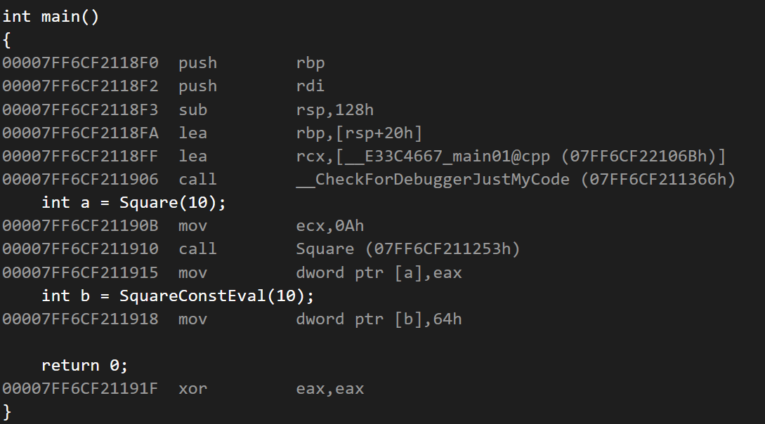 C++20 - consteval :: 3D Client Programmer