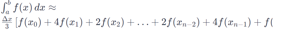 Midpoint Rule, Trapezoidal Rule ,Simpson's Rule (중점,사다리꼴,심슨의 규칙)feat ...
