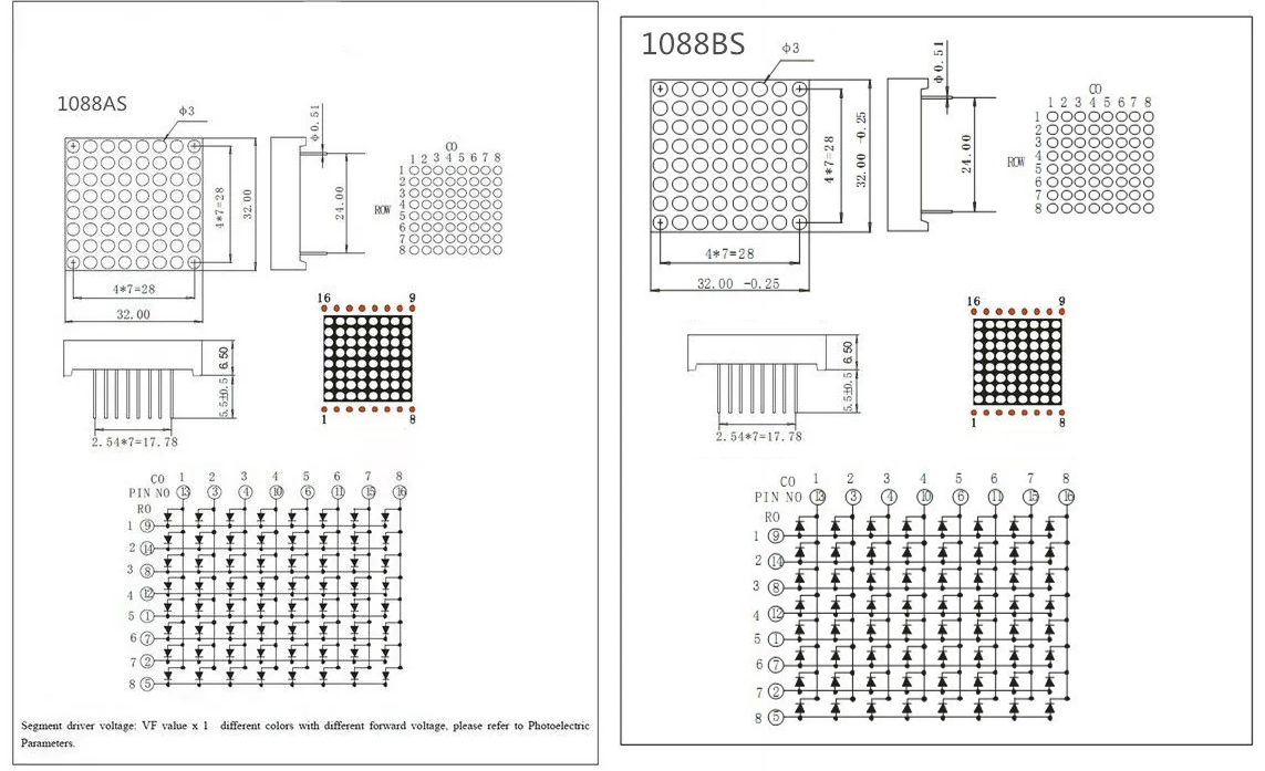 [Arduino] 아두이노 8x8 Matrix Dot LED(1088BS)제어하기 (7)