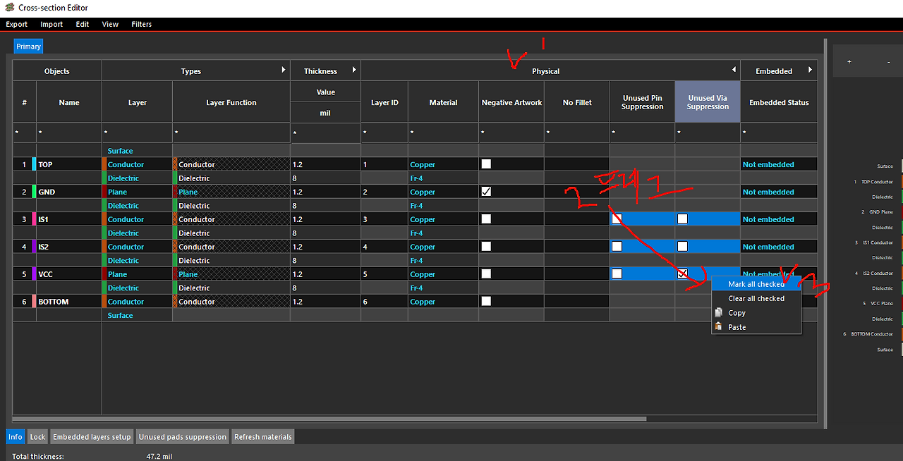 [PCB Editor] OrCAD/Allegro PCB 사용하지 않는 Via Pad 자동 제거 처리 (unused via ...