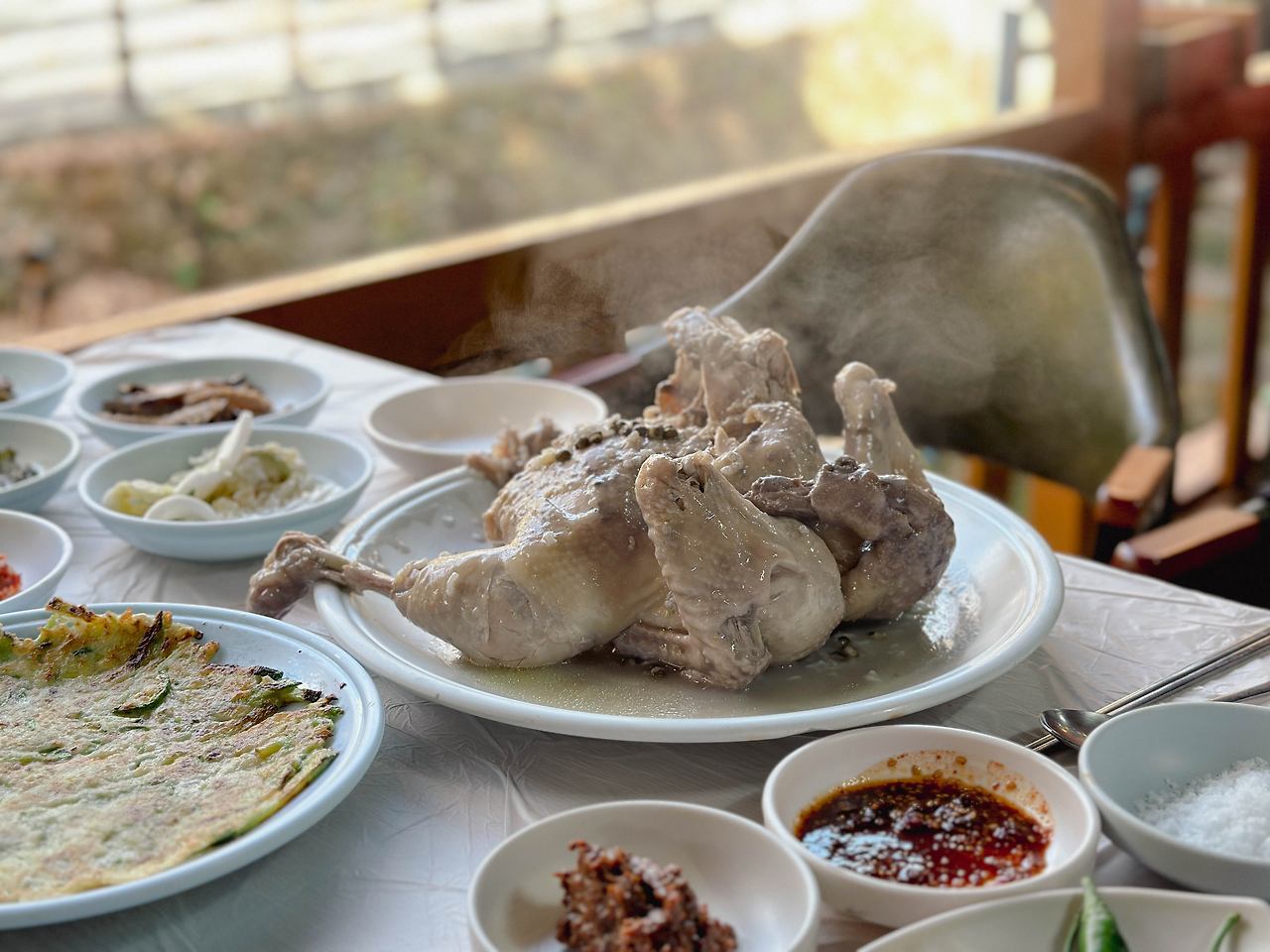 봉화 청진식당 오전약수터 닭백숙 맛집