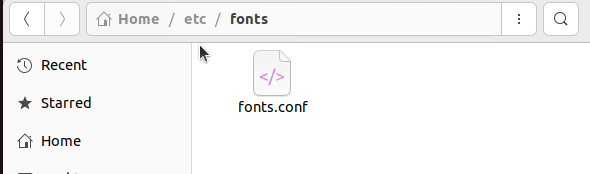 kjun.kr (kjcoder.tistory.com) :: [Ubuntu] 에러 : fontconfig error cannot load default config file