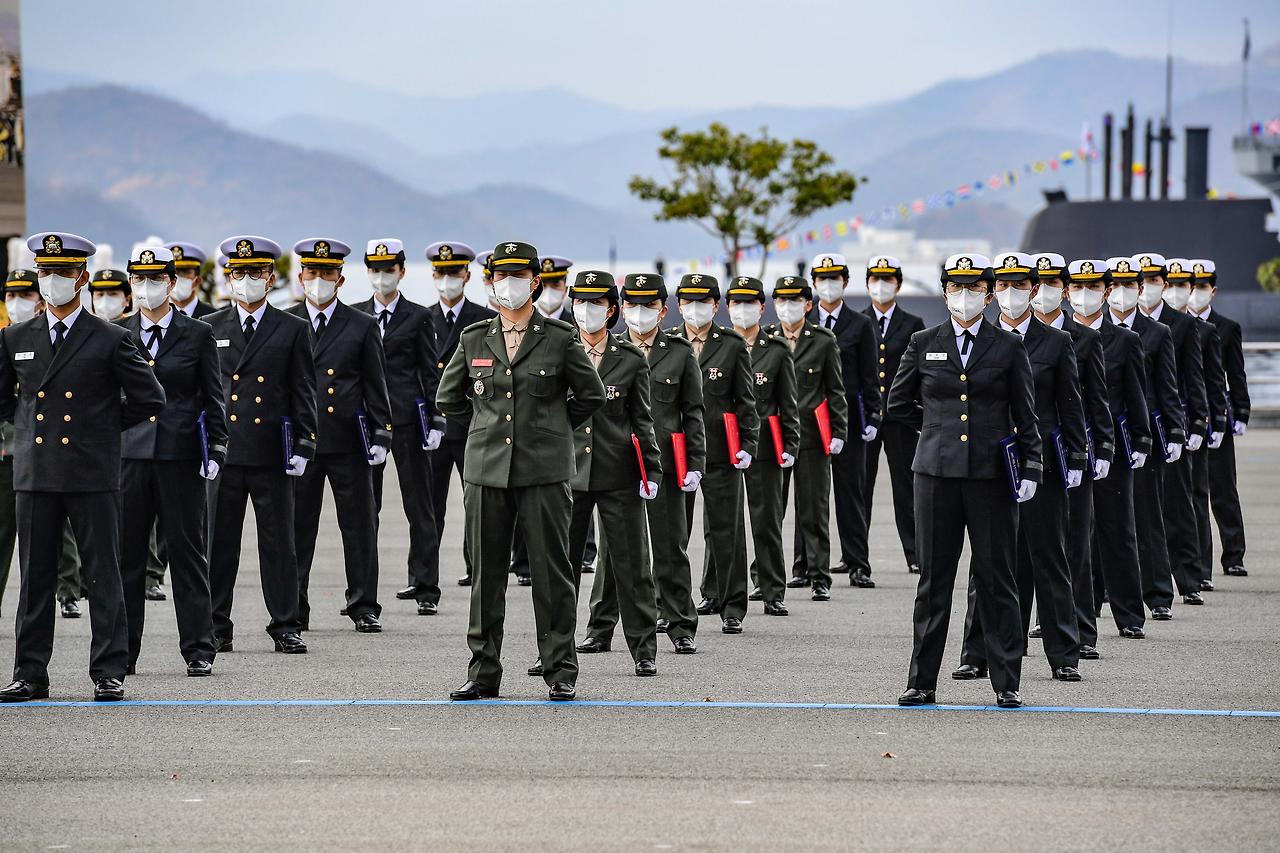 해병대 사관후보생 133기 임관식 해병대 날아라마린보이 장교부사관교육대 관련자료 해병닷컴