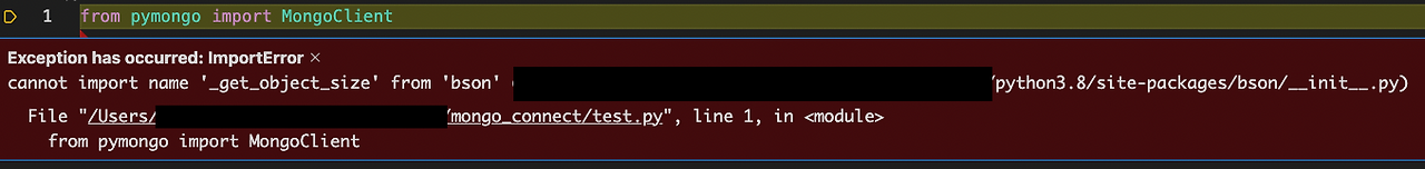 [mongdodb] Pymongo Cannot Import Name Get Object Size From Bson