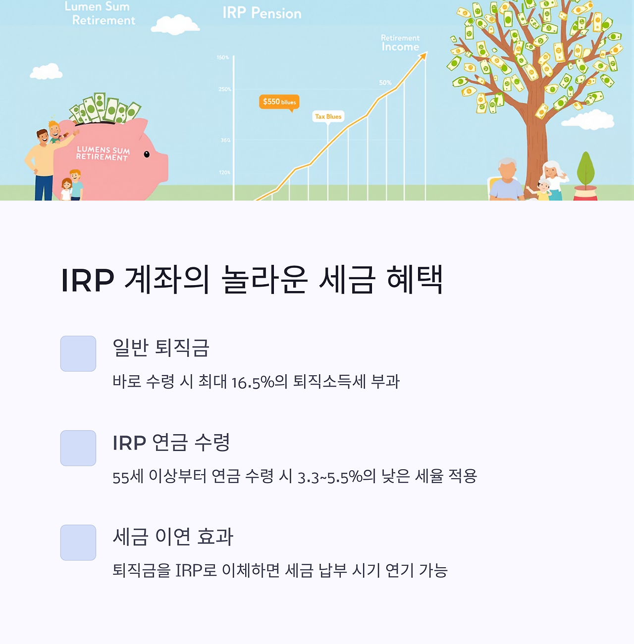퇴직금 Irp 계좌로 받으면 뭐가 달라질까 세금 혜택 총정리