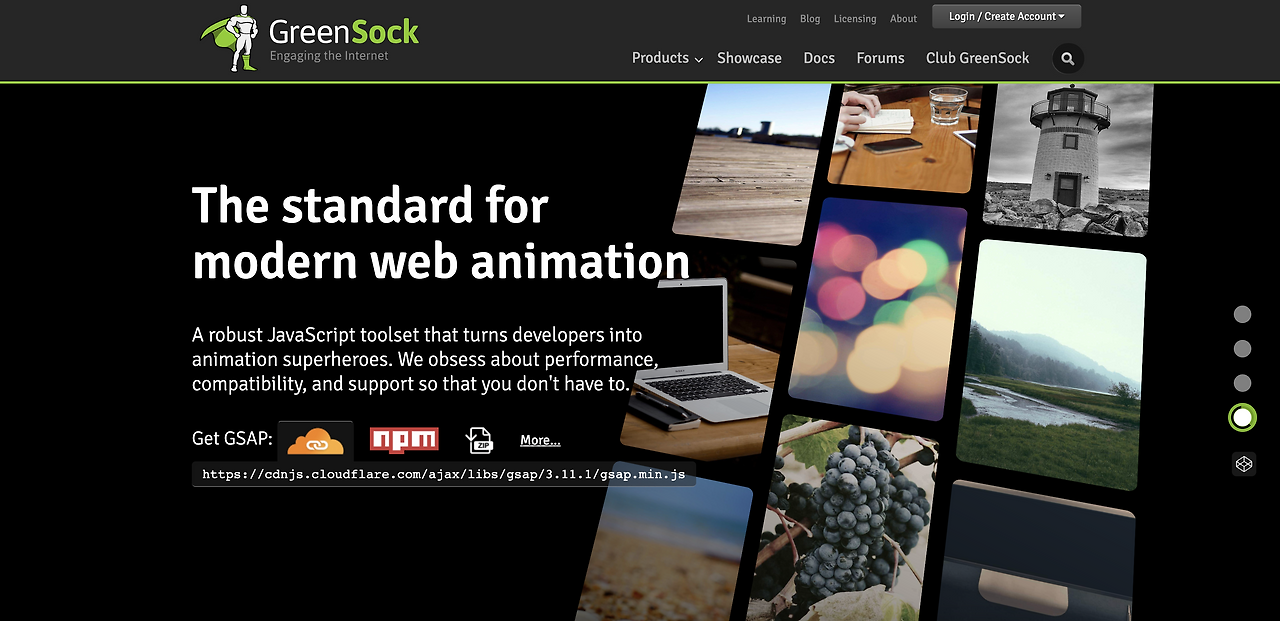 greensock scrolltrigger 커스텀 손쉽게 쓰기 :: 퍼블리셔 이과장