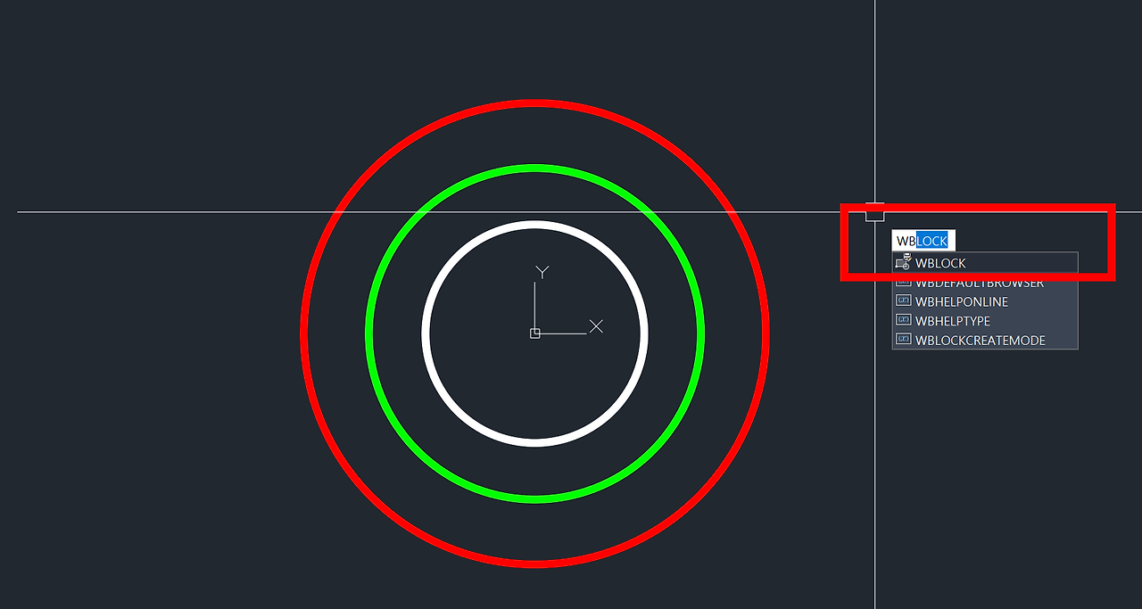 AutoCAD유용한팁) WBLOCK을 활용하여 객체 일부 추출하기