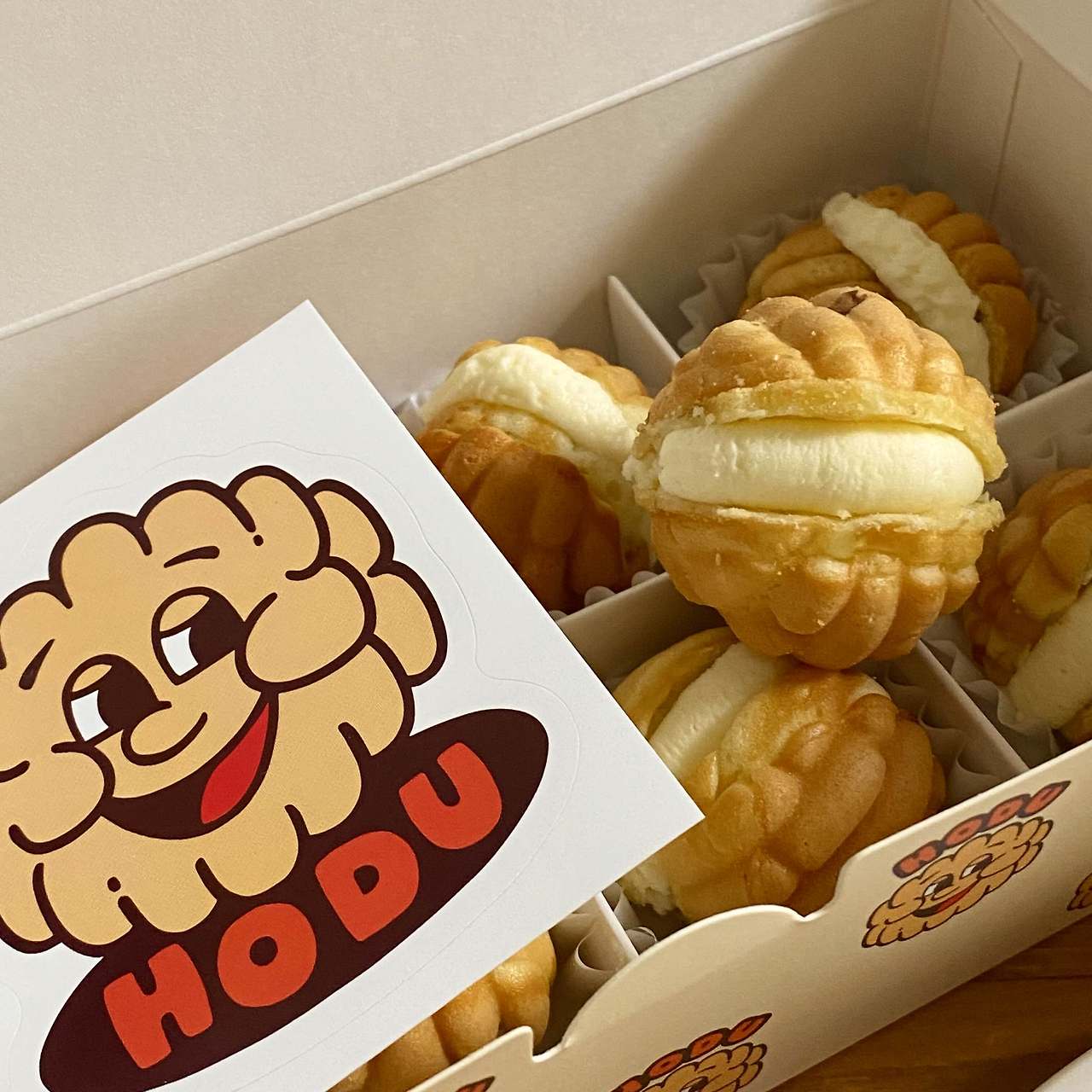 일본 오사카 호리에 호두과자, HODU