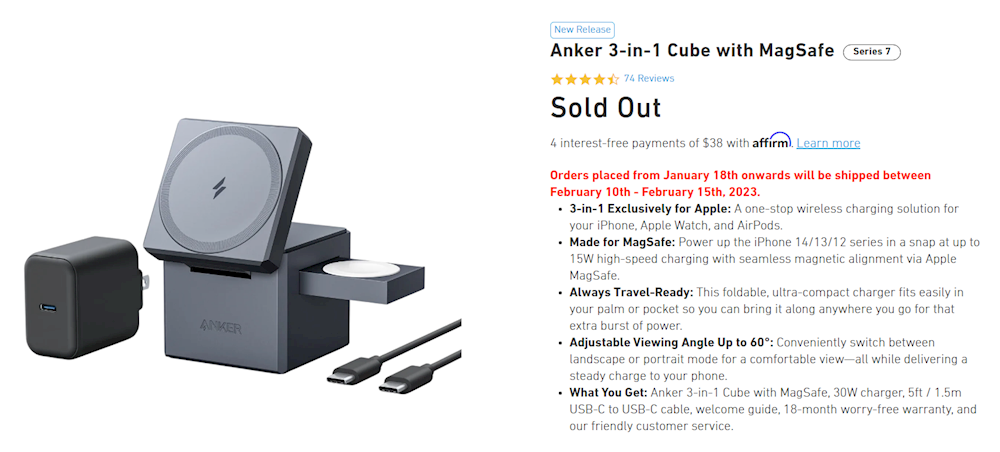 "Anker 3-in-1 Cube with MagSafe" 리뷰!