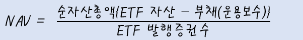ETF 용어 정리 - NAV iNAV 괴리율 추적오차 - 밤비의 투자생활