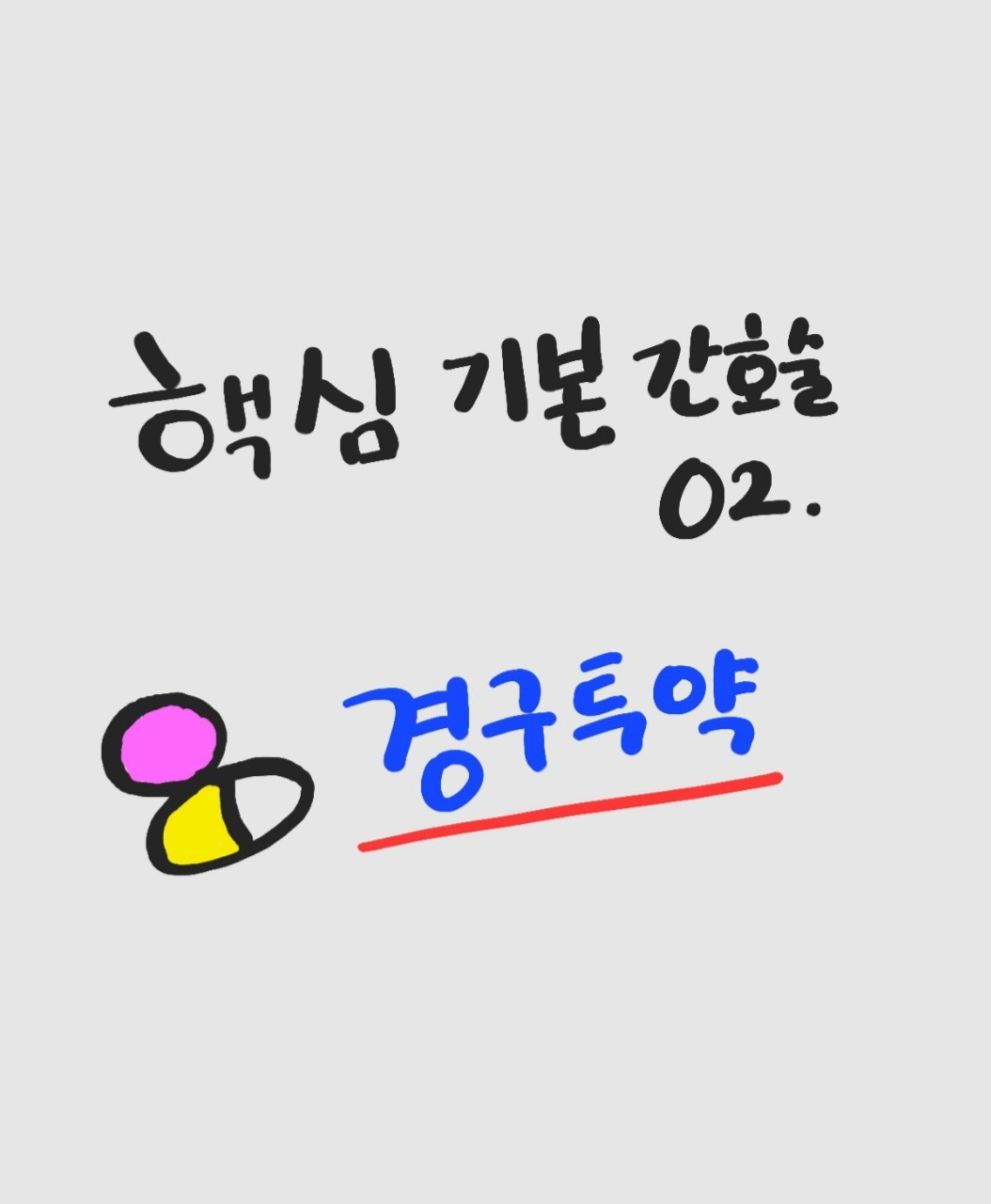 핵심기본간호술 경구투약 목적 절차 이론적 근거 간호기록