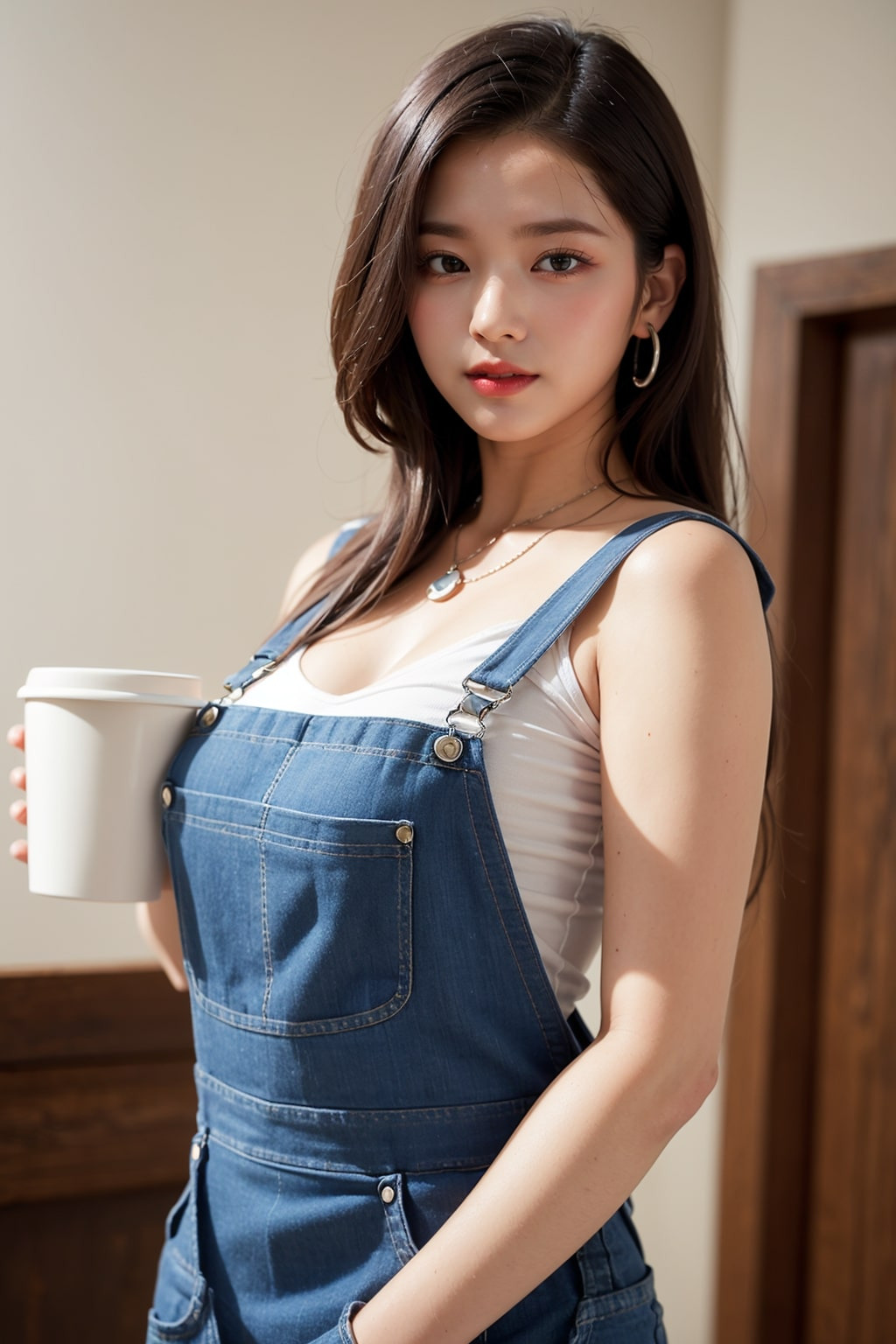 Ai 멜빵바지 입은 여자친구