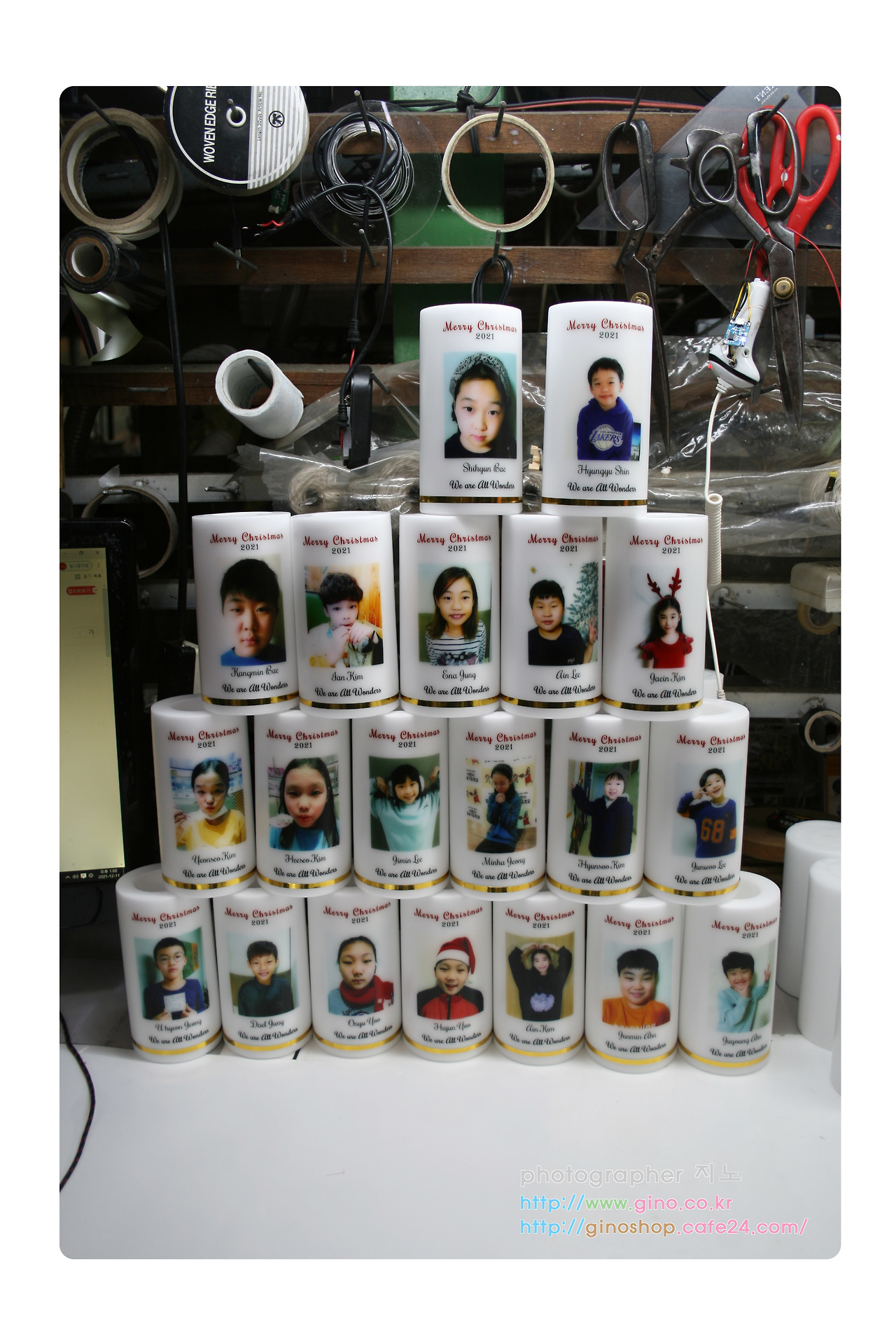 지노캔들gino Art Candle양초를연구하는사람들 메리크리스마스 성탄 선물 양초 캔들