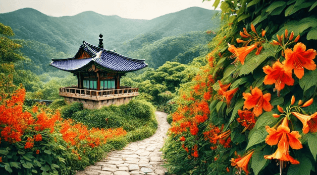 능소화 키우기 꽃말 개화시기 및 꽃 피우기 묘목 심기 삽목 독성 국내 명소